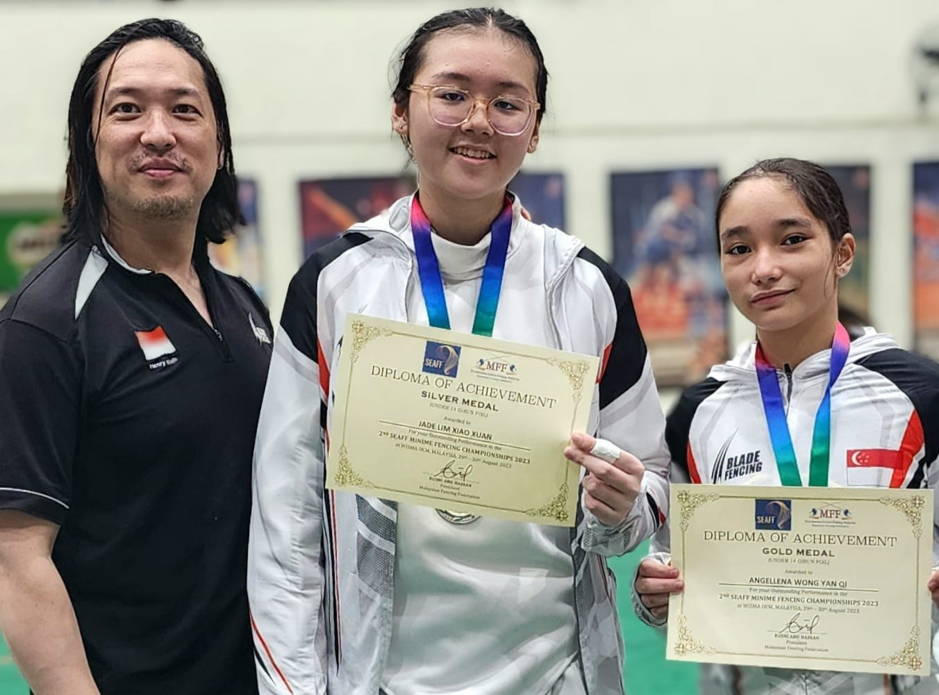 Young fencers have a good outing in 2nd SEAFF Minime – Blade Club ...